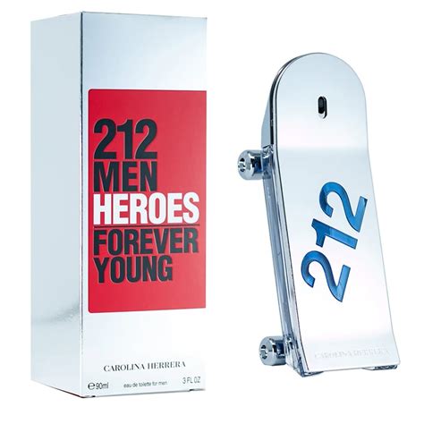 212 Heroes Forever Young EDT 90ml For Men by Carolina Herrera