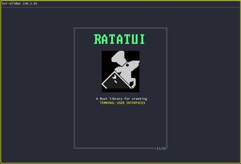 ratatui on linkedin rustlang ratatui tui slides presentation