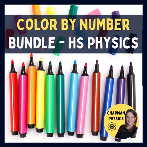 Physics Color By Number Growing Bundle│physics Color Sheets│physics
