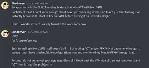 ACT Not Logging While VPN Is Active ACT Forums