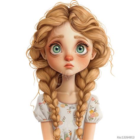 卡通外国女孩ai图片下载红动中国