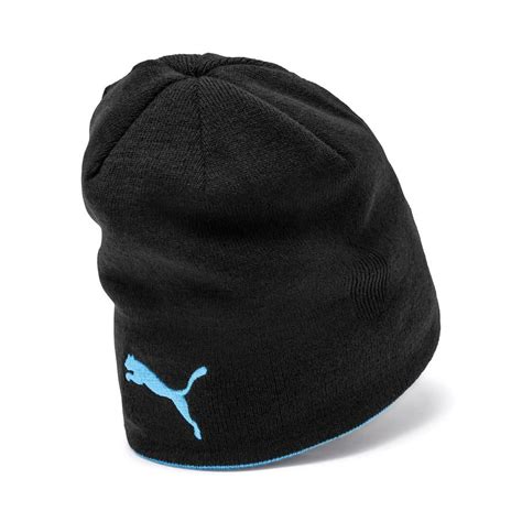 Manchester City Reversible Beanie Puma Blacklight Blue