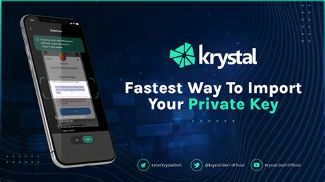 Easily Import Your Wallets Private Key With Krystals Latest Feature Krystal Blog