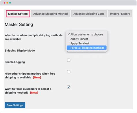 Advanced Flat Rate Shipping Method For Woocommerce Woocommerce Marketplace