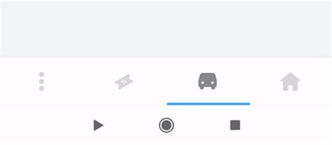 Mobile Android Bottomnavigationview Underline Item Stack Overflow