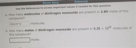 Solved Use The References To Access Important Values If