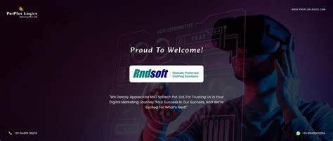Welcome Rnd Softech Pvt Ltd Proplus Logics