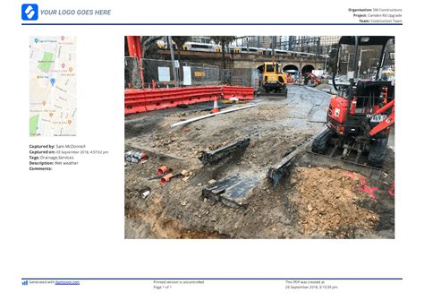 Construction Progress Photo Documentation Software