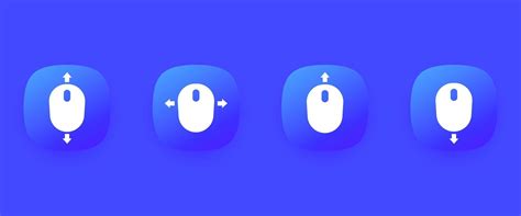 Scroll With Mouse Vector Icons For Web Vector Art At Vecteezy