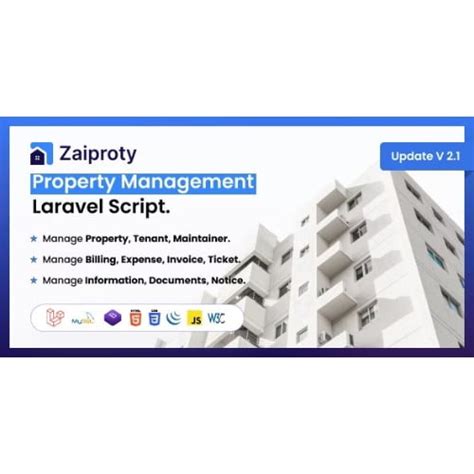 Zaiproty Property Management Laravel Script Digixcel