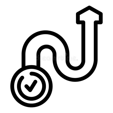 Identify Right Decision Icon Outline Vector Decisions Making Process