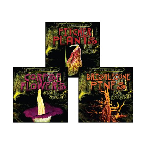High Interest Science Weird And Wild Plants Grades 2 3 Set 1 Va