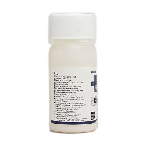 Ritecef O 50 Dry Syrup 30ml Price Uses Side Effects Netmeds