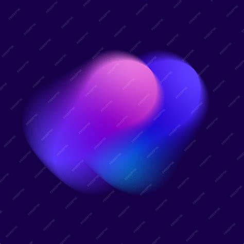premium vector abstract circular background gradient mesh color splash