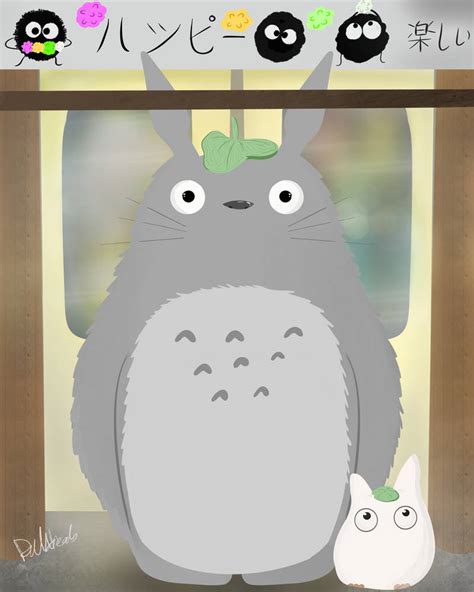 My Neighbour Totoro Travelling In A Train By Mintydollz On Deviantart