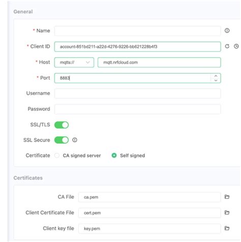 NRF Cloud MQTT Broker Nordic Q A Nordic DevZone Nordic DevZone