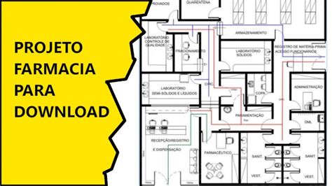 Planta Baixa De Farmácia Para Download Df Projetos Arquitetura