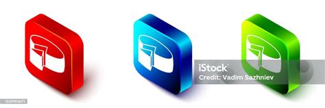 흰색 배경에 격리 된 등색 치즈 아이콘 빨간색 파란색 및 녹색 사각형 버튼 벡터 0명에 대한 스톡 벡터 아트 및 기타 이미지 0명 3차원 형태 건강한 생활방식