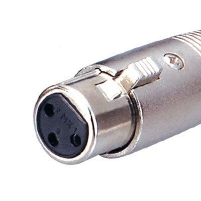 MX XLR 3 Pin MIC Female Extension Connector MX 386 Buy Online At Low Price In India