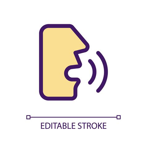 Speech Recognition Pixel Perfect RGB Color Ui Icon Voice Control Software Simple Filled Line