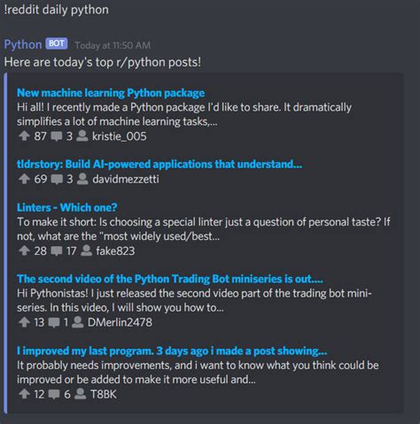 Reddit Subcommands Are Ambiguous Or Not Updated · Issue 1236