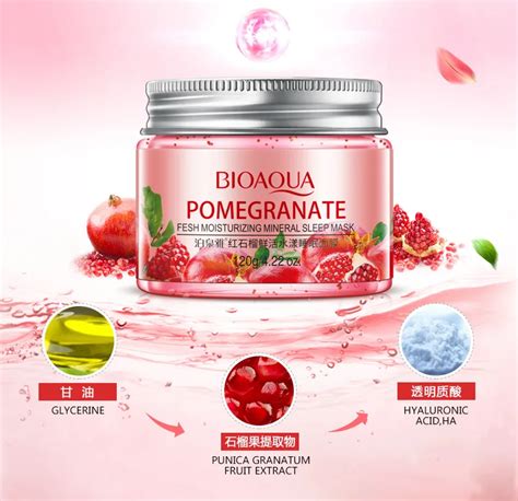Buy BIOAQUA POMEGRANATE SKIN MASK IN PAKISTAN