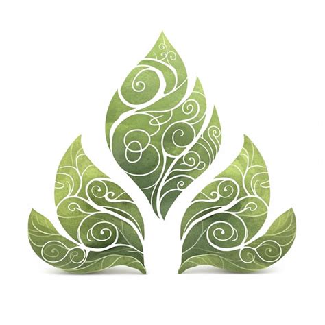 Premium Vector Holy Basil In Traditional Patterns