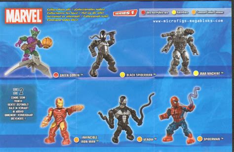 Figuras Y Cromos Marvel Mega Bloks