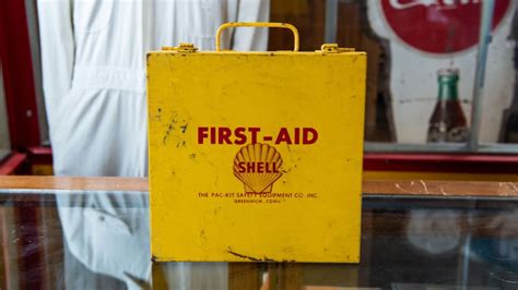 Shell First Aid Kit For Sale At Auction Mecum Auctions