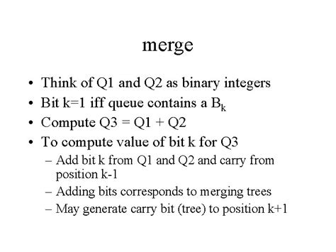 CMSC Binomial Queues And Fibonacci Heaps Basic