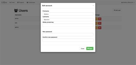 Crono Un Time Tracker Open Source In Php Codeigniter StefanoBianchini Net