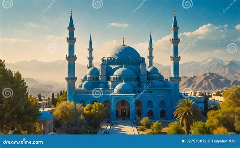 Afghanistan Map Blue Print Artwork Illustration Silhouette Royalty Free