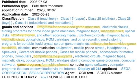 Recent Sega Trademark Hints At A Potential Sonic And Friends Game
