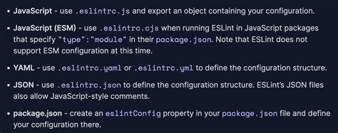Eslint File Format 차이