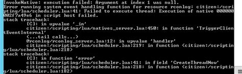onesync scripting lua scheduler error element club subscribers cfx