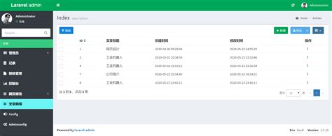 php laravel框架安装与配置后台管理前台页面显示 php网站通过后台配置前台及时展示形式 csdn博客