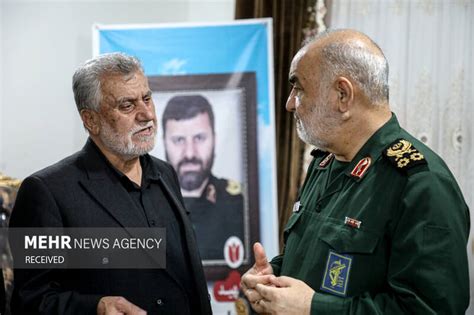مشرق نیوز عکسدیدار فرمانده کل سپاه با خانواده سردار شهید سید مهدی موسوی