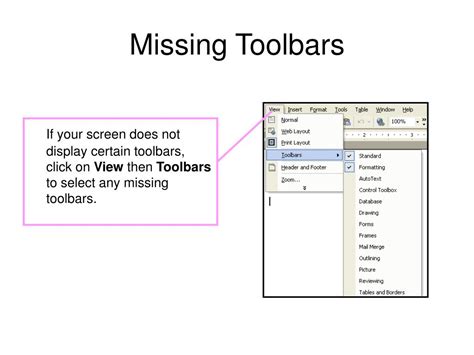 Microsoft Word 2007 Toolbar Disappears At Lyle Sheller Blog