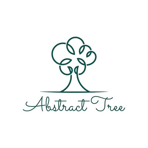 Premium Vector Abstract Tree Logo Template