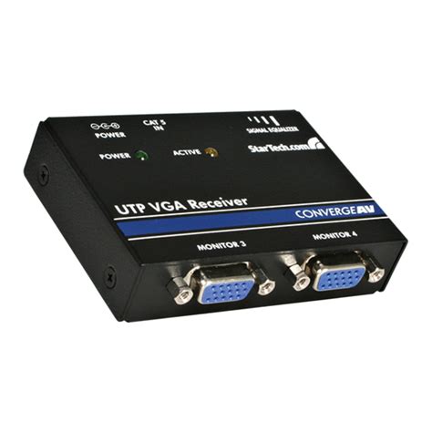 Startech Com St R Instruction Manual Pdf Download Manualslib