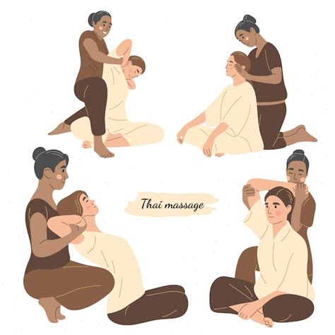 Premium Vector Thai Massage