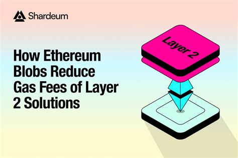 How Ethereum Blobs Reduce Gas Fees Of Layer 2 Solutions Shardeum