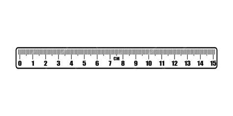 Premium Vector Ruler Scale Measure Vector Icon Length Measurement Scale Chart Centimetre