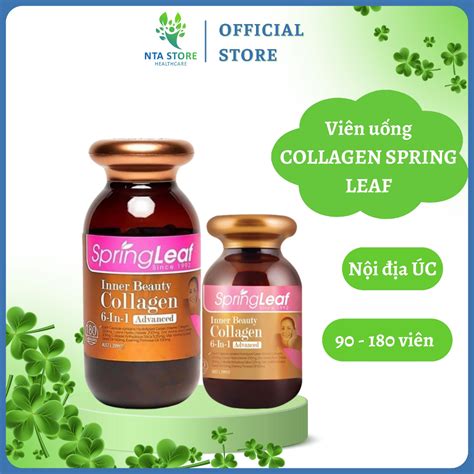 Viên Collagen Spring Leaf Inner Beauty Collagen 6-in-1, Collagen 6 ...