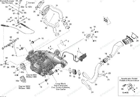 Can Am Side By Side 2011 Oem Parts Diagram For Engine