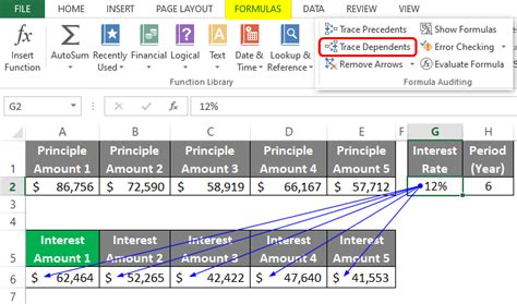 Formula Auditing In The Microsoft Excel Tpoint Tech