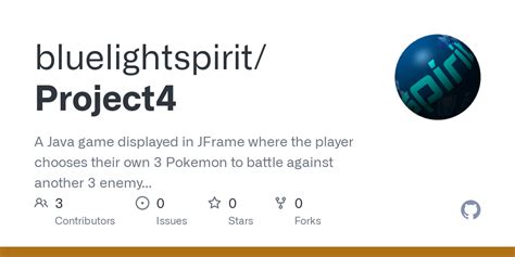 GitHub Bluelightspirit Project A Java Game Displayed In JFrame Where The Player Chooses