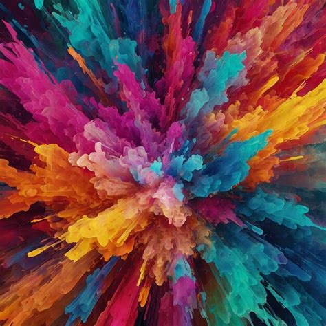 Colorful Abstract Ai Background Premium Ai Generated Image