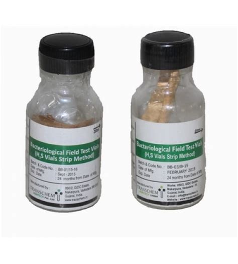 Bacteriological Vials 500 No