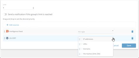 Manage Ioc Groups Threat Command Documentation